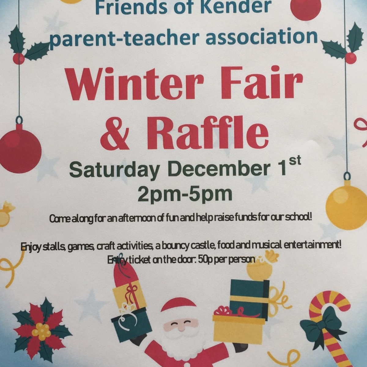 Kender Primary School - Winter Fair